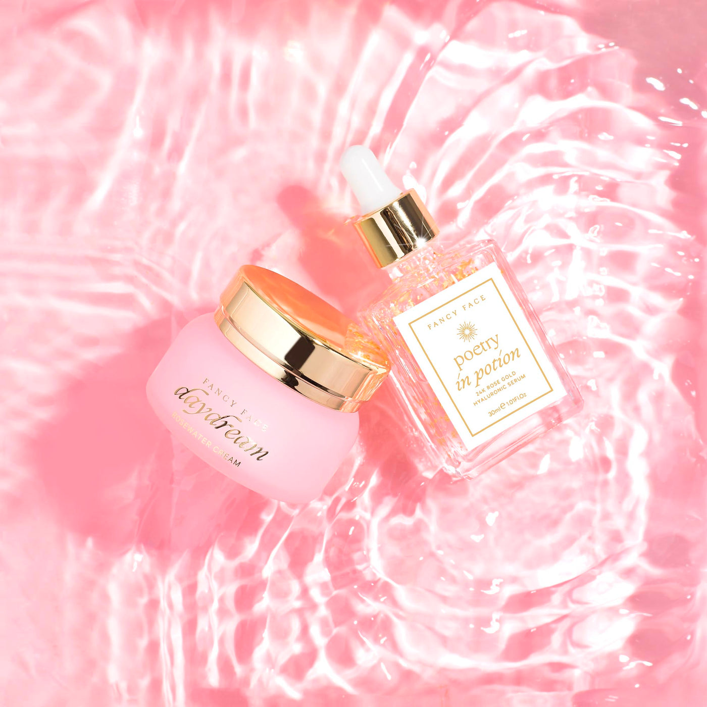 Poetry in Potion Serum and Daydream Rosewater Cream Bundle – Fancy Face